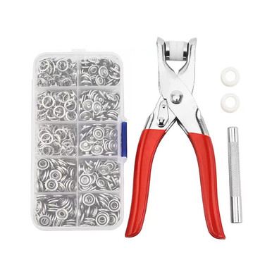 Flocovers DIY 100 Sets Metal Snaps Buttons with Fastener Pliers Press ...