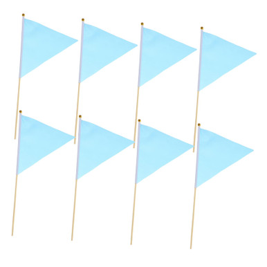 8Pcs Lawn Marking Flags sprinkler flags stake flags for marking yard ...