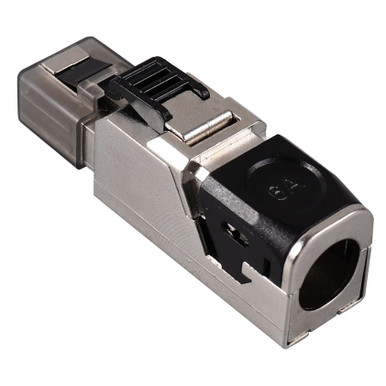 KONTONTY Connectors for Ethernet Cable Connector Through Crimp Copper ...