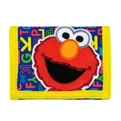 Trifold Wallet - Sesame Street - Elmo ABC Reading - Warehousesoverstock