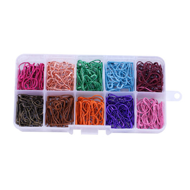 VILLCASE 300pcs Safety Bulk Decorative Safety Pin Mini Safety Pin ...