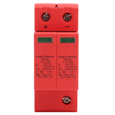 Nikou Whole House Surge Protector, Home Lightning Protection DC1000V 2P ...