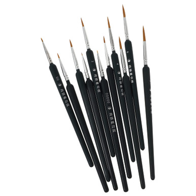 LALAFINA 11pcs Langhao Hook Line Pen Artist Brush Extra Fine Paint ...