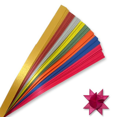 Metallic Paper Strips for Weaving Projects (Variety Color Packs). Paper ...