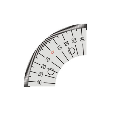 BELOWSYALER Scale Ruler,Small Protractor Milling Machine Part Angles ...