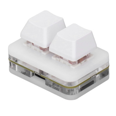 OSU Hot Swap 2 Keys Game Keyboards, Mini USB Mechanical Keypad with Red ...