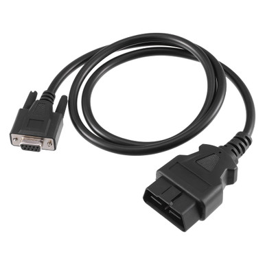X AUTOHAUX OBDII OBD2 16 Pin to DB9 9 Pin Cable Diagnostic Tool Adapter ...