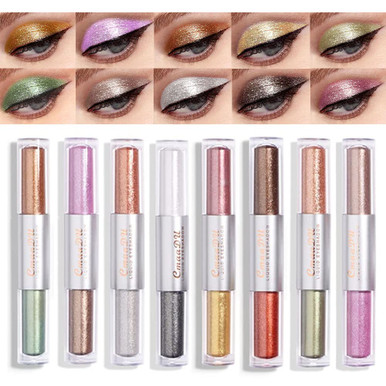 evpct 16 Colors Liquid Glitter Shimmer Metallic Eyeshadow Set Glitter ...