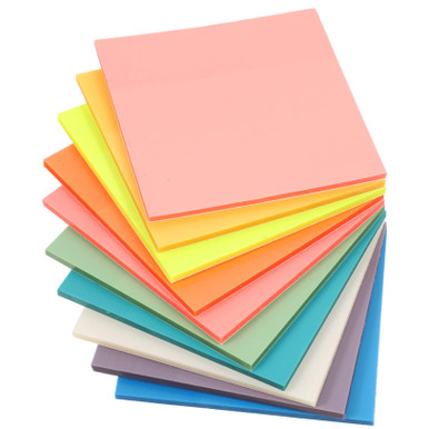 VILLCASE 10 Transparent Note Memo Pads Sticking Memo Notepad to Do List ...