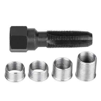 Carbon Steel Spark Plug Rethread Tools, Keenso Thread Insert Spark Plug ...