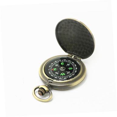 INOOMP Hiking Pocket Compass Pocket Watch Style Compass Boating Gifts ...