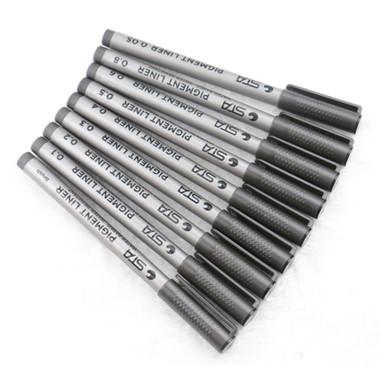EXCEART 1 Set 9Pcs stroke student Line pen signing pen stroke pen Ink ...