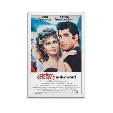 Grease Movie Poster Retro Film Posters Canvas Decor Vintage Posters ...