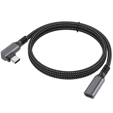 USB C Extension Extender Cable 10 ft, USB Type-C 3.1 Extender Cord 80W ...