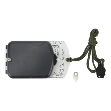 Creahappy Orienteering Compass, Multifunctional Plastic Compass with ...