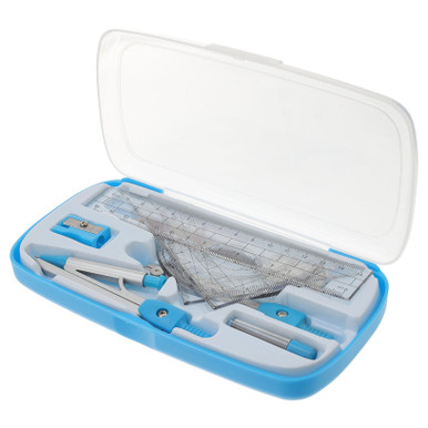 STOBOK 1 Set Compass Protractor Compasses Student Supplies Stationary Bag Stationery Bag ...