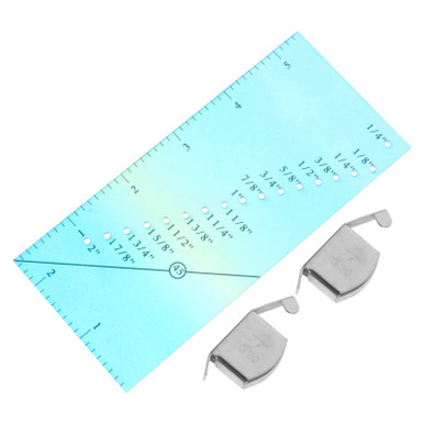 VICASKY 1 Set Sewing Resistance Gauge Seam Guide Ruler Quilting rulers ...
