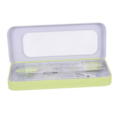 TEHAUX 2 Sets Compass Set Ruler 12+ Inch 6 Inch Ruler Math Geometry ...