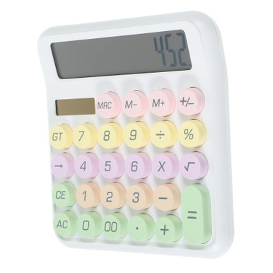 Operitacx Calculator Math Learning Tool Clear Standard Tabletop Decor ...