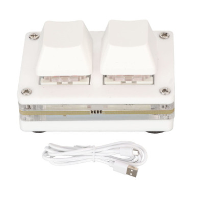 Bewinner 2 Key Gaming Keyboard, USB Wired RGB Mechanical Keypad, OSU ...