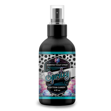 Spritzy Spritz-And-Go Scented Toilet Spray, Cotton Candy, 4 Fl Oz ...