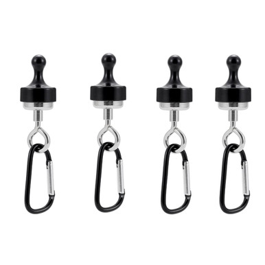 YuPinDiZu 4Pack Strong Magnet Hooks, Pulling Force Rare Earth Magnetic ...