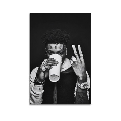 NBA YoungBoy Poster Music Vocal Concert Poster Art Decor Painting ...