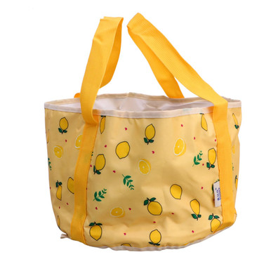 Happyyami Camping Water Bucket Large Collapsible Bucket Folding Wash ...