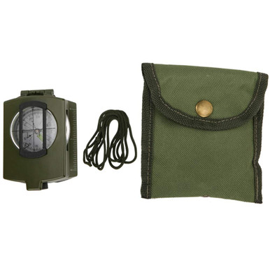 Outdoor Compass, Portable High Precision Lensatic Prismatic American ...