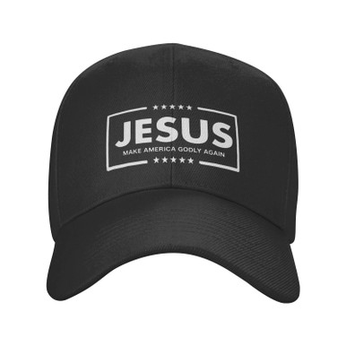 Jesus Make America Godly Again Cap Baseball Hat Summer Sports Sunhat ...