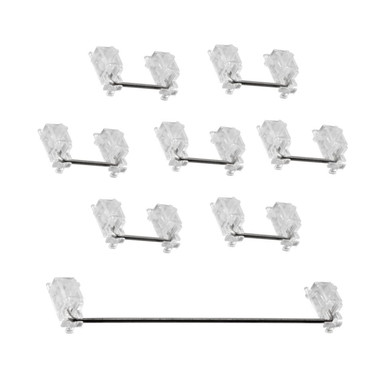 SOLUSTRE 1 Set Transparent Satellite Shaft Mechanical Keyboard Plate ...