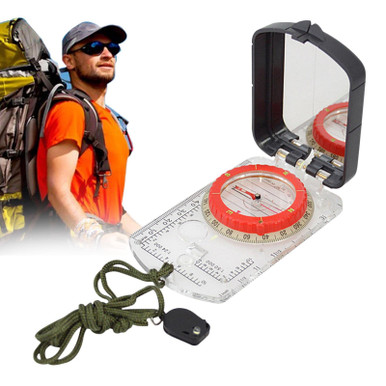Backpacking Compass | Outdoor Field Compass | Acrylic Base Plate ...