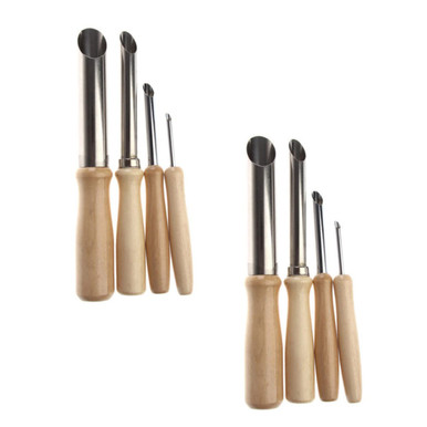 EXCEART 8 Pcs Ceramic Round Puncher Pottery Punch Tools Pottery ...