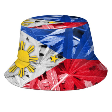 Philippine Flag Bucket Hats Fashion Filipino Sun Cap Packable Outdoor ...