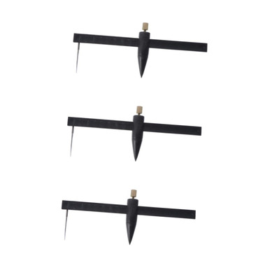 EXCEART 3pcs Engraving Compasses Circular Cutter Arts Crafts Ruler ...