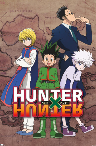 Trends International Hunter X Hunter - Map Wall Poster, 22.37" x 34.00 ...