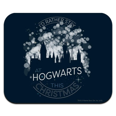 Harry Potter Hogwarts for Christmas Low Profile Thin Mouse Pad Mousepad ...