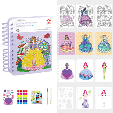 Zxvskr Poke Art Kits, Poke Art DIY Toys Creative Child Hand Painting ...