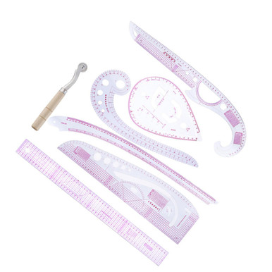 STOBOK 1 Set 7pcs Tailor Rulers Grading Ruler Dressmaking Sewing ...