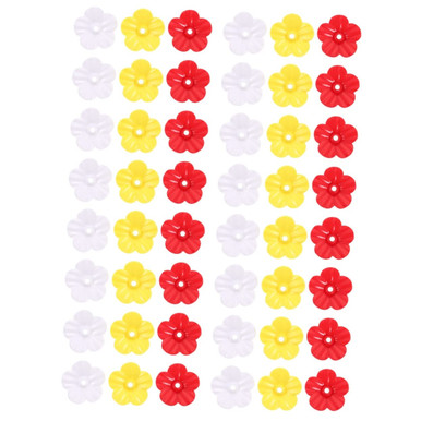 GANAZONO 48 Pcs Hummingbird Flowers Hummingbird Feeder Stand Bird ...