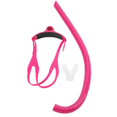 Snorkle Swimming Front Mounted Snorkel with Silicone Mouthpiece Swim ...