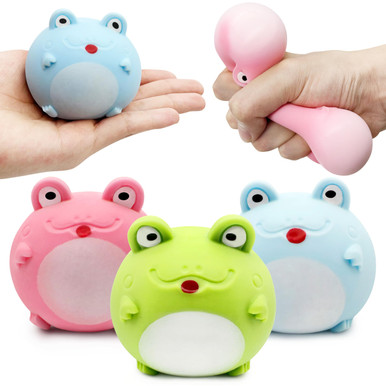 Frog Sensory Toys Stress Balls for Adults (3PCS) Frog Squishy Toys for ...