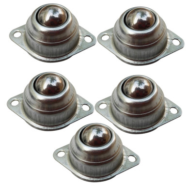 Healeved 5pcs Universal Ball Spherical Casters Rotation Casters ...