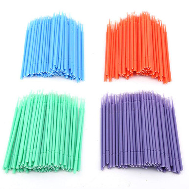 Dental Swabs, Plastic Stick with Hairy Tip, Control Liquid Use,Narrow ...