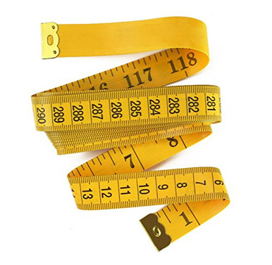 Salmony 120 inch (300cm) Soft Tape Measure for Sewing Tailor Cloth Body ...