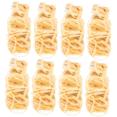 Kisangel 8pcs Combustion Wood Charcoal Pellets Charcoal Lighter ...