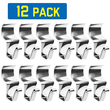 No-Hole Needed Vinyl Siding Hooks for Hanging 12 Pack, Heavy Duty Light ...