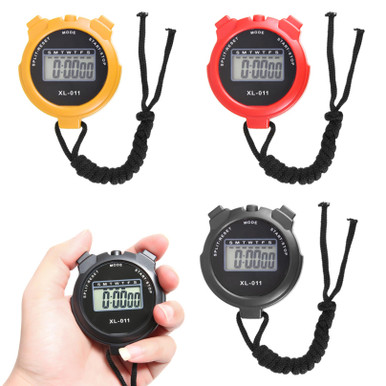 Wedhapy Sports Stopwatch Timer Digital Sports Timer Gym Timer 3PCS ...