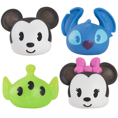 Disney Impulse Squishy Characters 4PK, Includes Mickey Mouse, Minnie ...