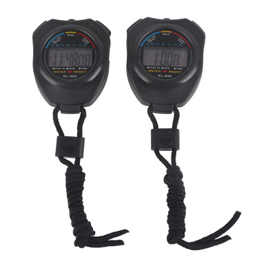 VGEBY 2 PCS Sports Stopwatch Timer, Multifunctional Electronic Digital ...